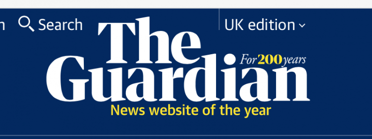 The Guardian Newspaper – Fibromyalgia study chosen as one the year’s ...